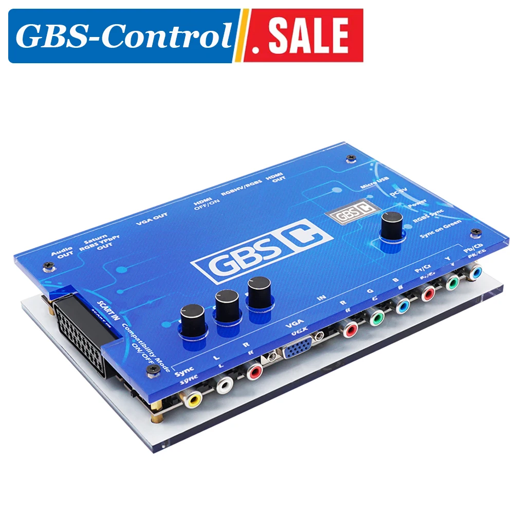 GBSC-Video-Signal-Converter-RGBS-VGA-Scart-Ypbpr-Signal-to-VGA-HDMI-For ...