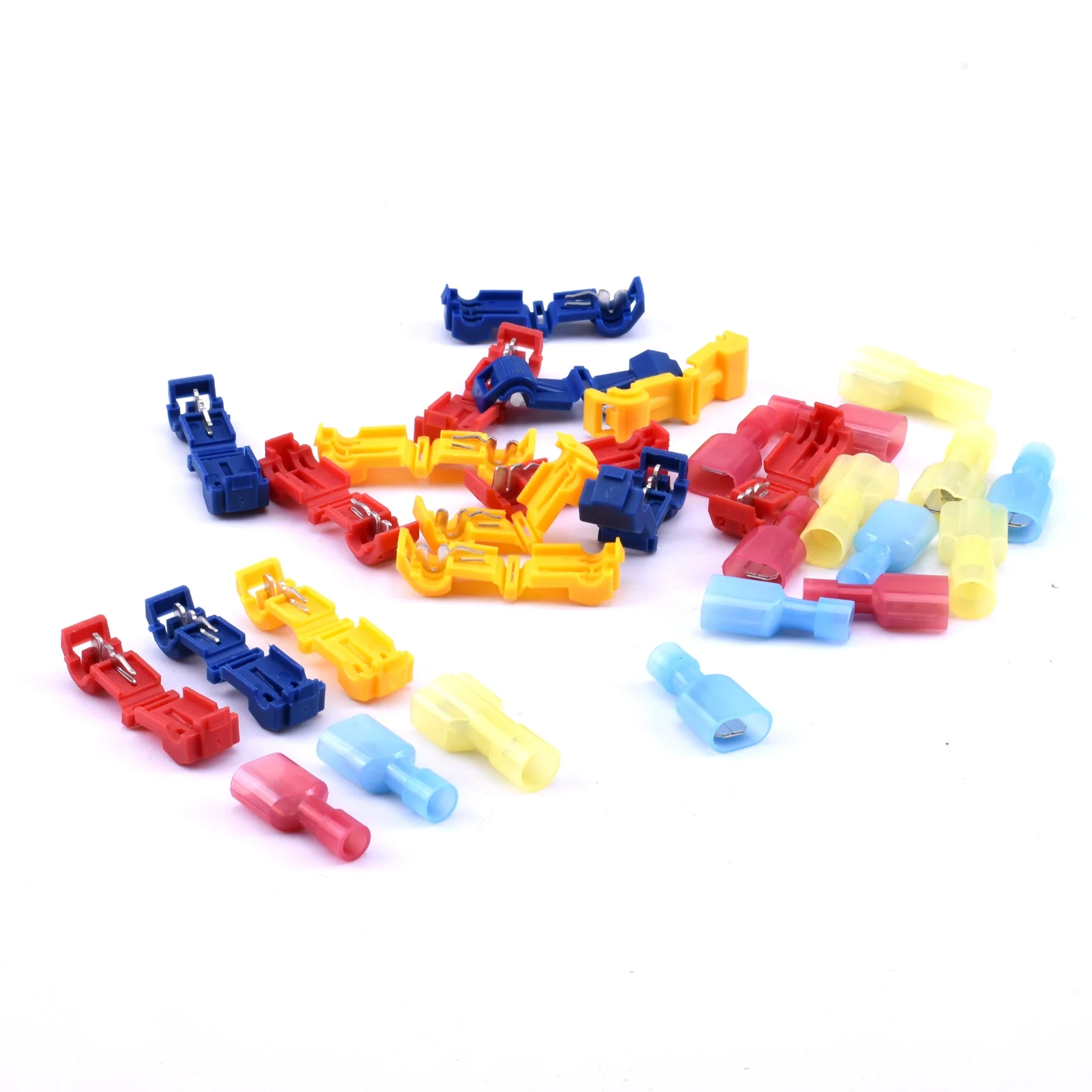 Quick-Electric-Wire-Connector-Type-T-Electrical-Connectors-Terminals ...