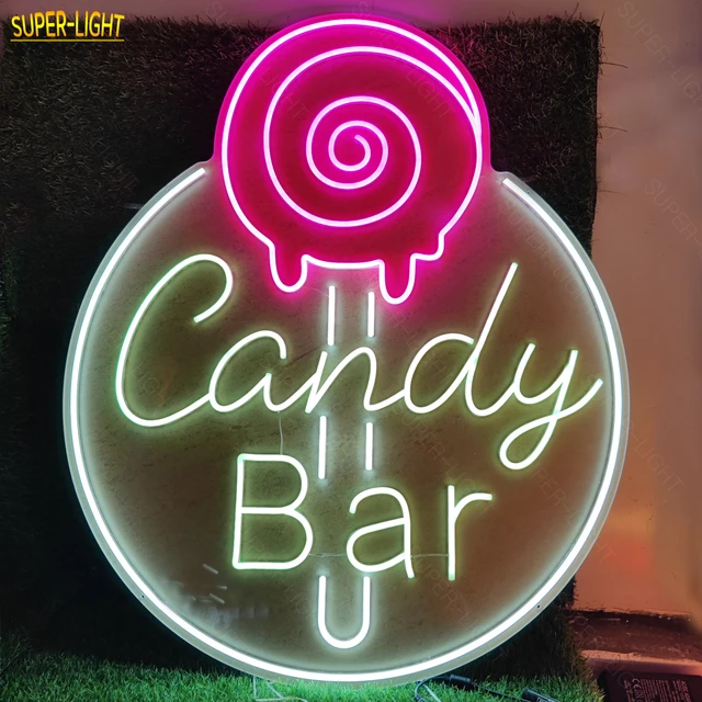 Neon Candy Buffet