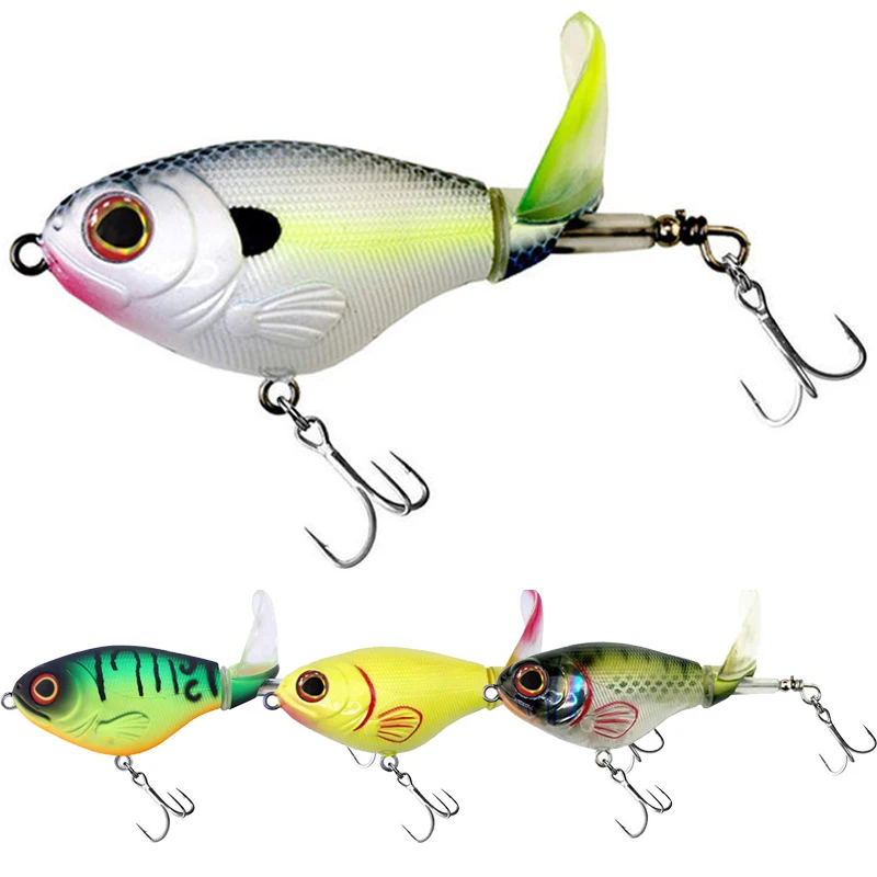 Floating-Whopper-Plopper-7-5cm-6g-Topwater-Fishing-Lure-Rotating ...