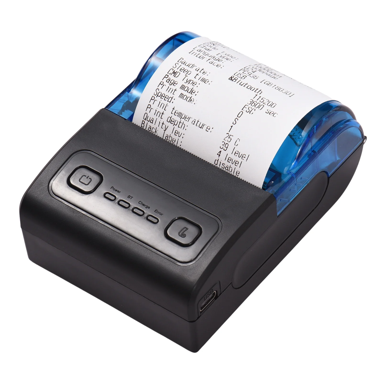 Portable-Mini-Thermal-Printer-2-inch-Wireless-USB-Receipt-Bill-Ticket-Printer-with-57mm-Print ...