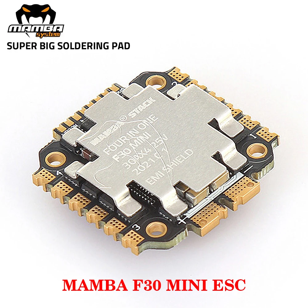 DIATONE MAMBA MINI F30/F40_BLS/F40_128K BLHeli_S/BLHeli_32 4in1 ESC ...
