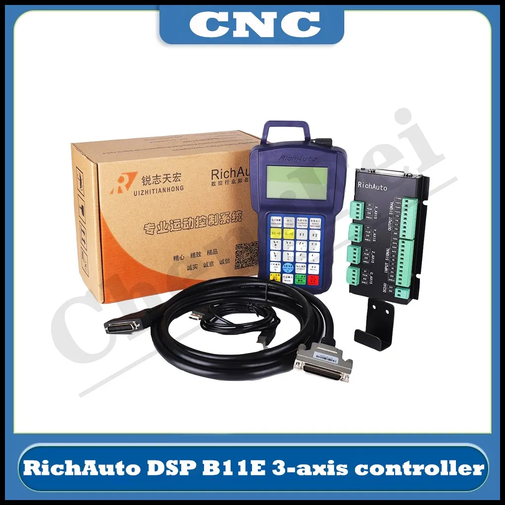 RichAuto controlador CNC DSP B11E B18E, original, 3/4 ejes, controlador de movimiento A11E ...