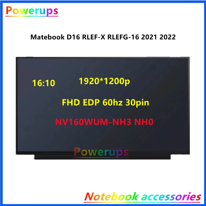 New-Original-Laptop-LCD-LED-Screen-Display-For-Huawei-Matebook-D16-RLEF ...