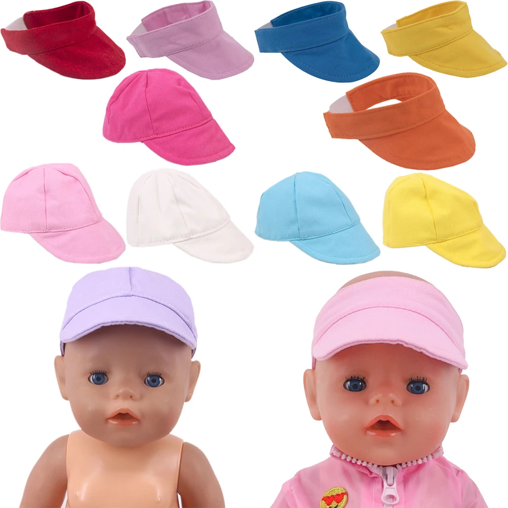 11-Colors-Peaked-Tennis-Cap-Doll-Clothes-Accessories-For-Born-Baby-43 ...