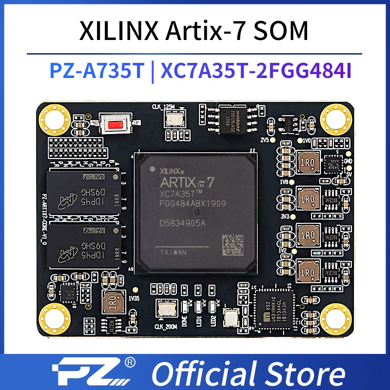 Pz-A735T-SOM-Xilinx-SoC-Artix-7-XC7A35T-FPGA-Core-Board-Sistema ...