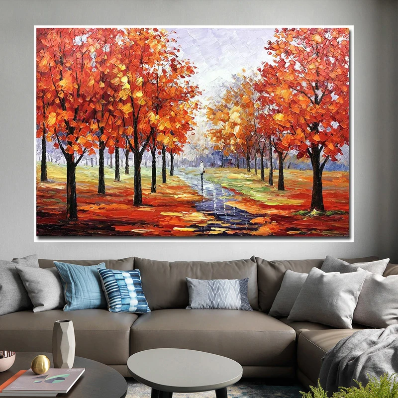 Fall Paintings Abstract