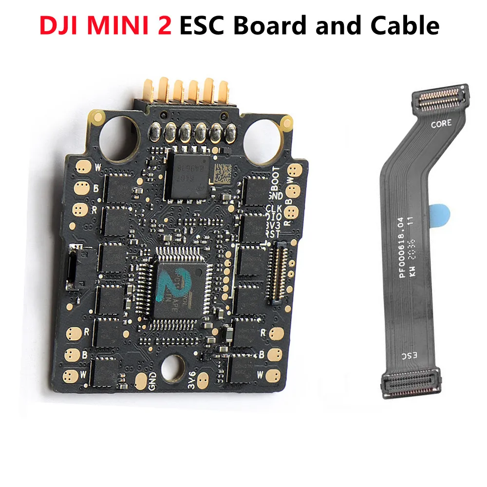 Câble ESC - Module Esc Pour Drone Dji Mini 2, Carte Esc De Remplacement Et Câble Pour Pièces De ...