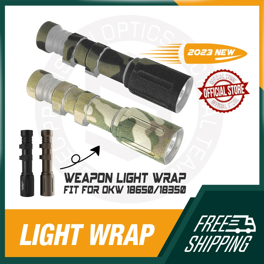 SPECPRECISION-Tactical-Ligth-Wrap-For-OKW-18650-18350-Flashlight-Only ...