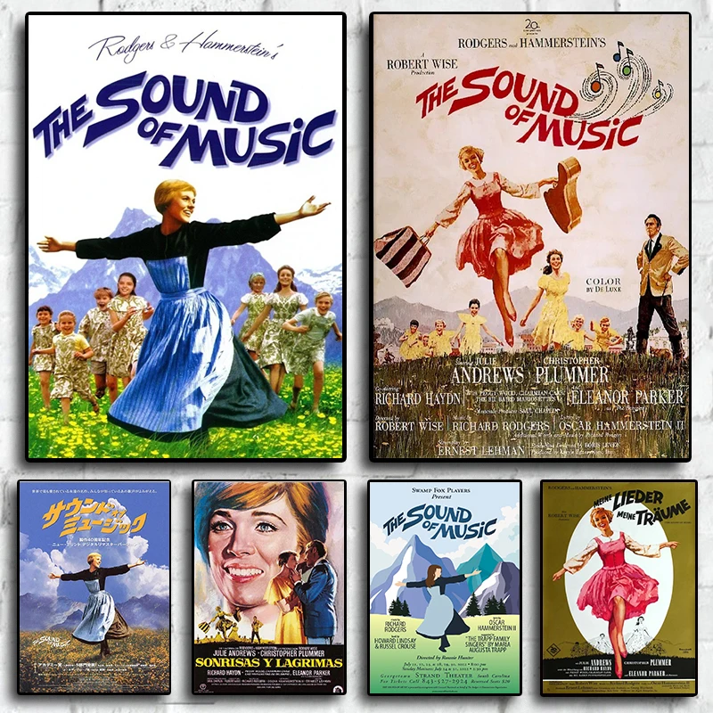 Classic-Hot-Movie-The-Sound-of-Music-Art-Home-Wall-Decoration-Removable ...