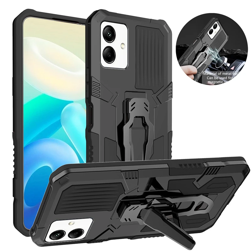 For Samsung A04 Case Rugged Shockproof Bumper Armor Phone Case For ...