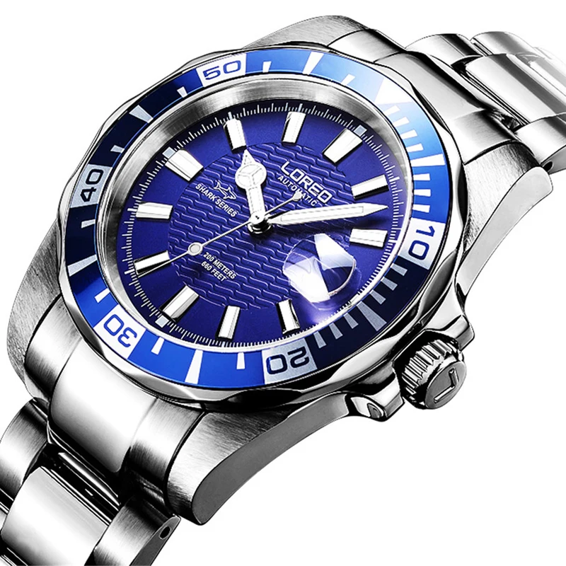 LOREO-Mens-Fashion-Luxury-Automatic-Watch-20ATM-Waterproof-Stainless ...