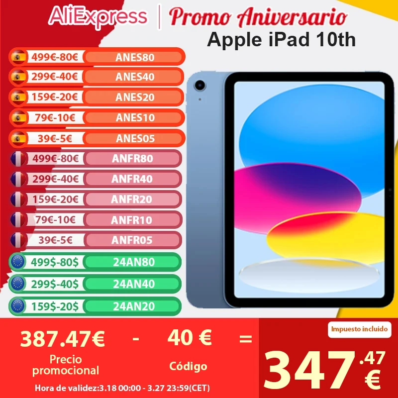 Global-Version-Apple-iPad-10th-Generation-10-9-Tablet-A14-Bionic-Chip ...