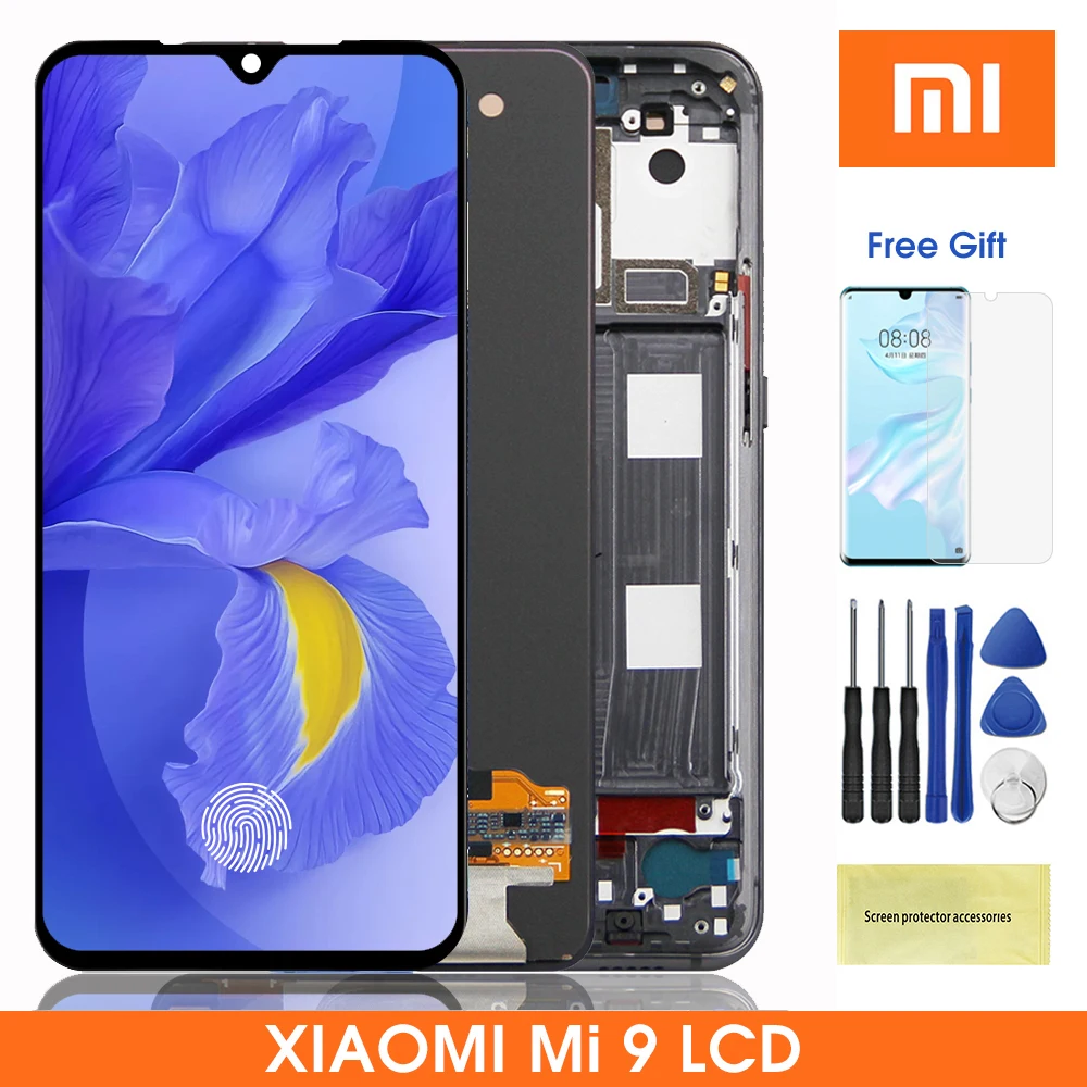 6.39'' Super Amoled Mi9 Screen for Xiaomi Mi 9 Lcd display With Touch ...