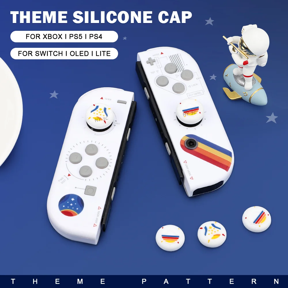Star-Field-Silicone-Analog-Thumb-Stick-Grips-Caps-for-Nintend-Switch-NS ...