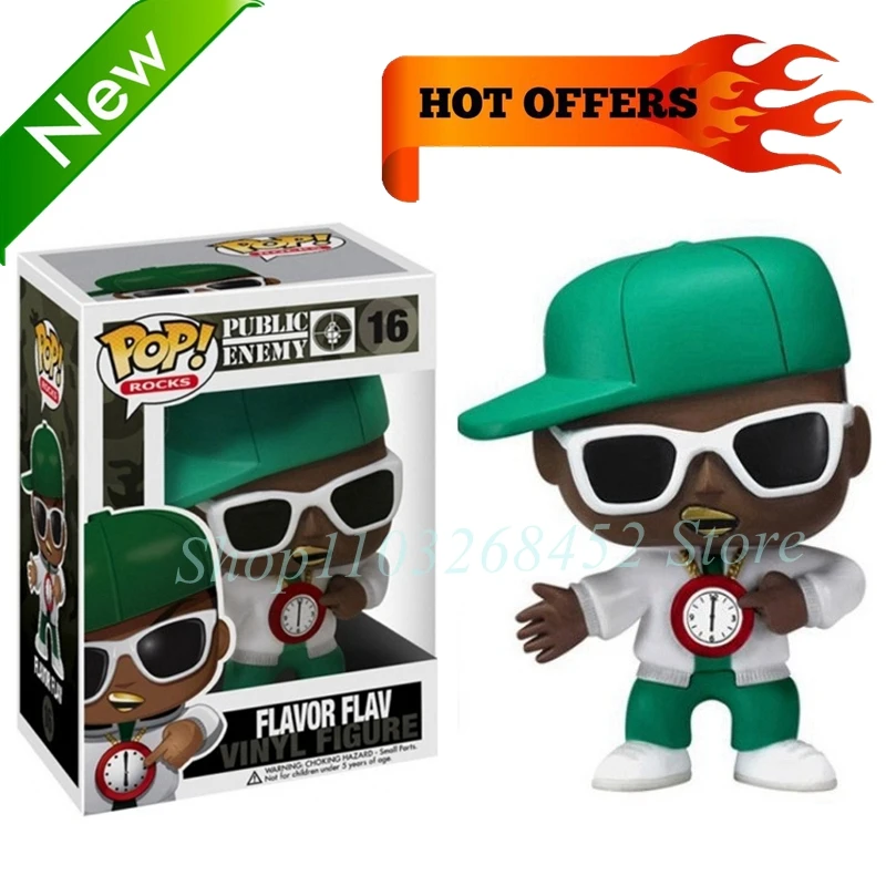 Figura de vinilo Funko Pop! Rocks Stars, superestilizada, de Public ...