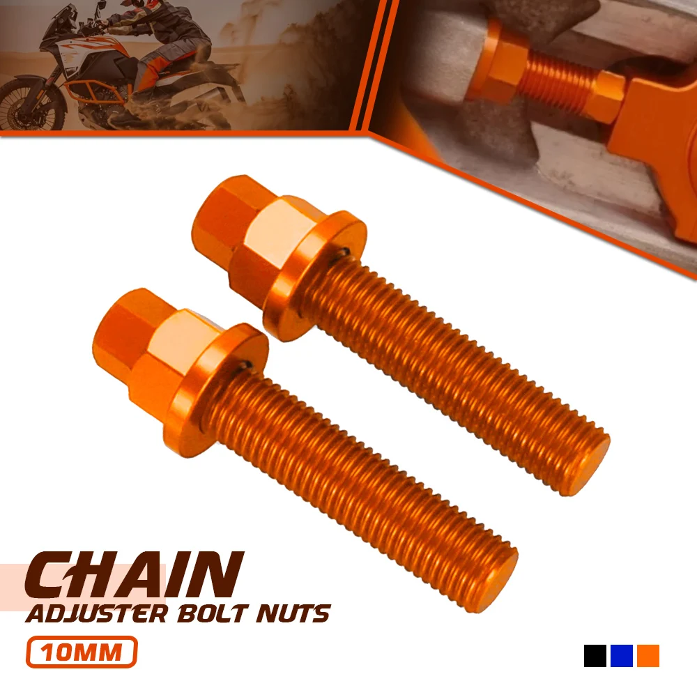 10mm-Rear-Axle-Blocks-Chain-Adjuster-Bolt-Screw-For-KTM-105-450-SX-SX-F ...
