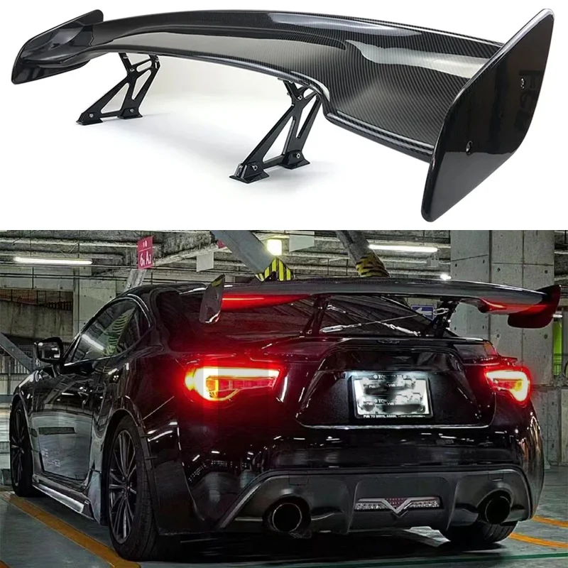 Spoiler For Toyota GT GR 86 Glossy Black Universal Rear Spoilers Carbon ...