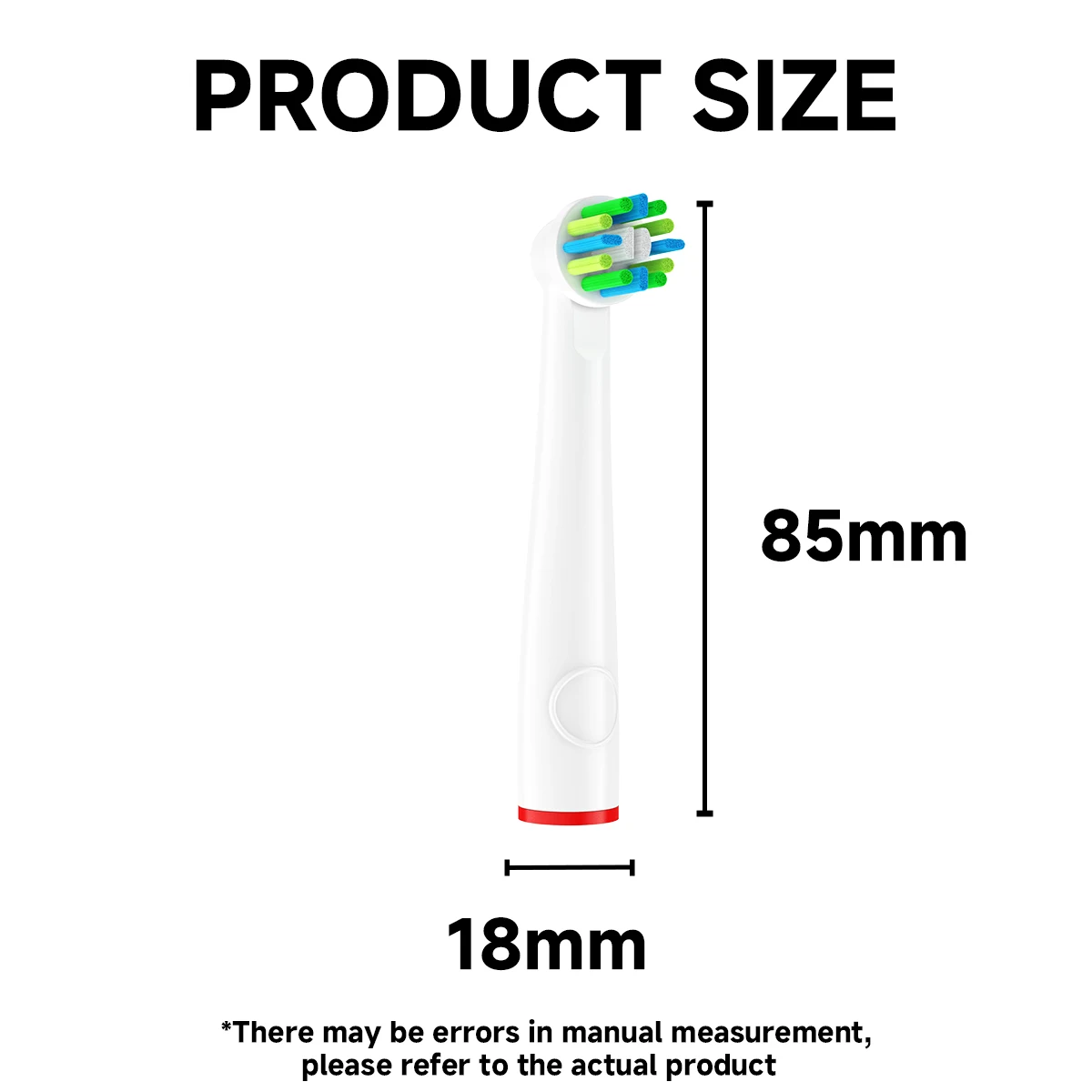Electric Toothbrush Replacement Brush Heads for Oral Basic Cleaning -B ...