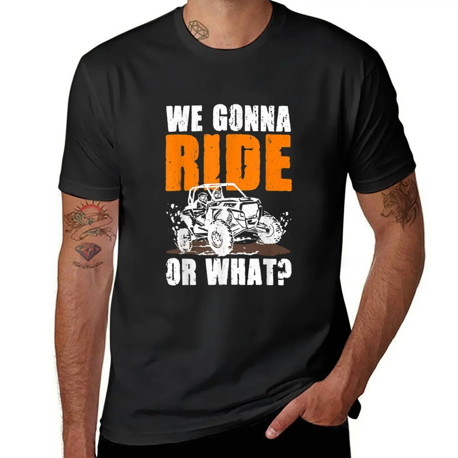 Camiseta-We-Gonna-Ride-Or-What-para-hombre-ropa-deportiva-de-talla ...
