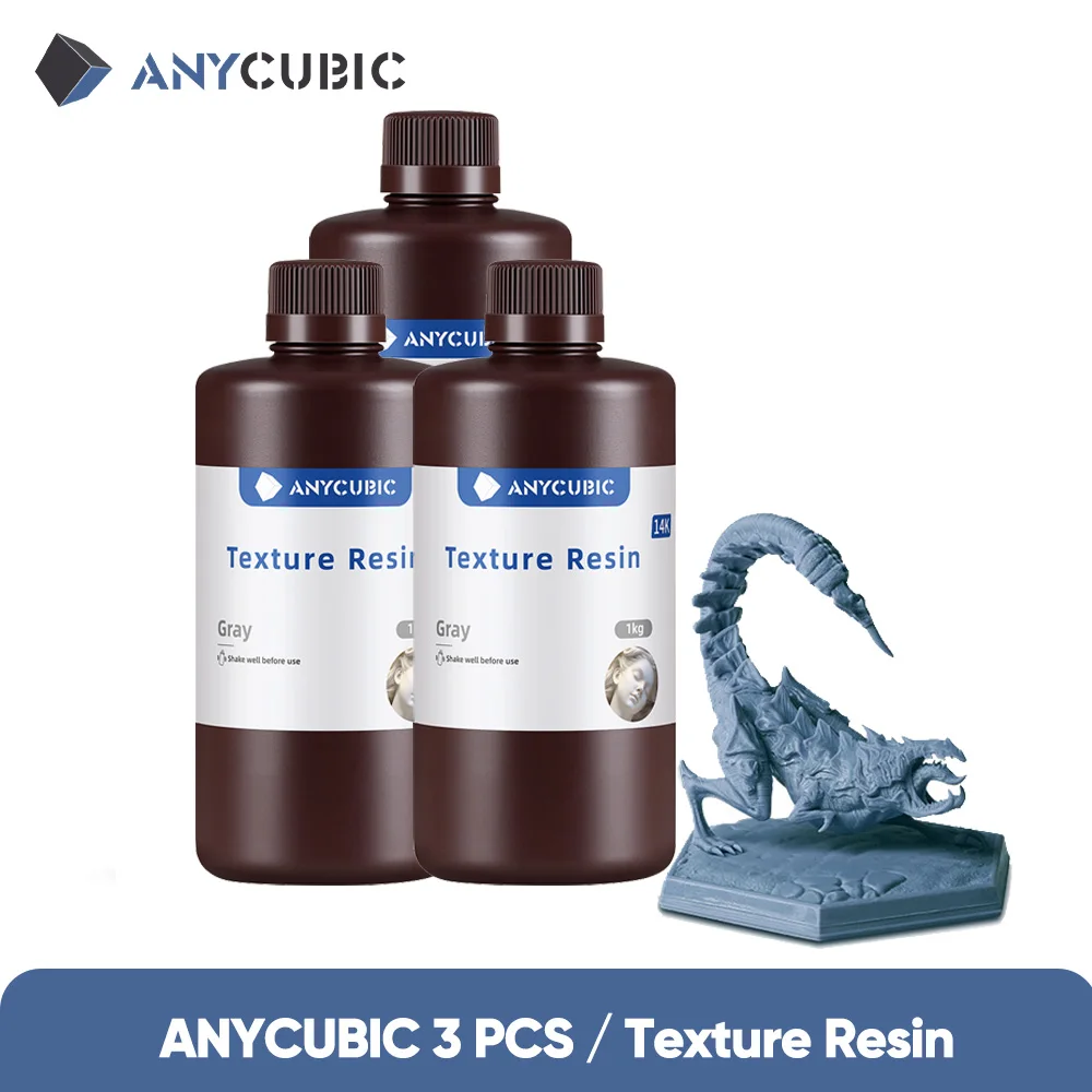ANYCUBIC Texture Resin 14K high-precision 405nm UV Resin For Photon ...