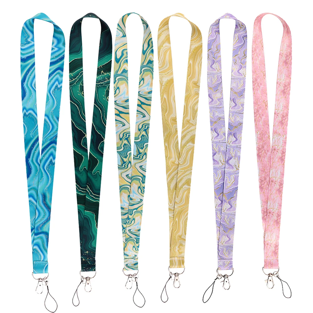 FI4-Rope-Strap-Novel-Keychain-Neck-Lanyard-For-Keys-Butterfly-Flowers ...