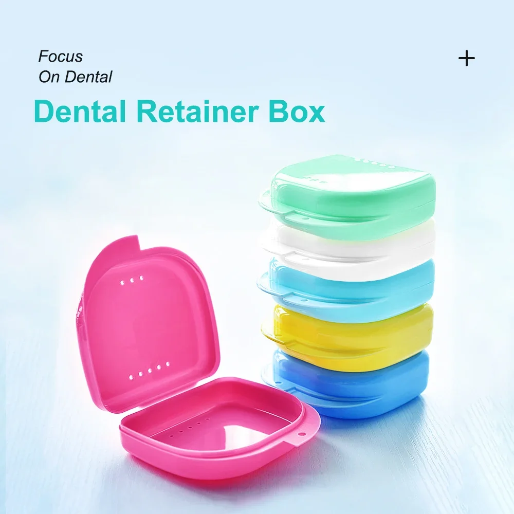 Dental-Denture-Box-Orthodontic-Dental-Mouth-Guard-Box-Retainer-Case ...