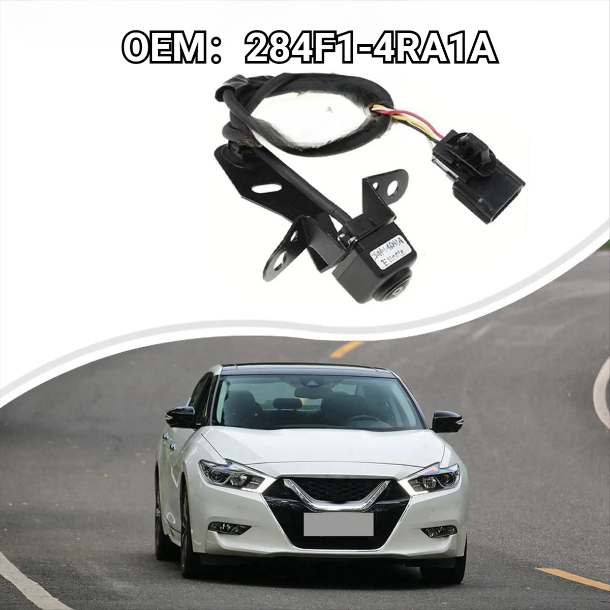 Car Front View Camera Assembly 284F1-4RA1A for Nissan Maxima 2016-2018 ...