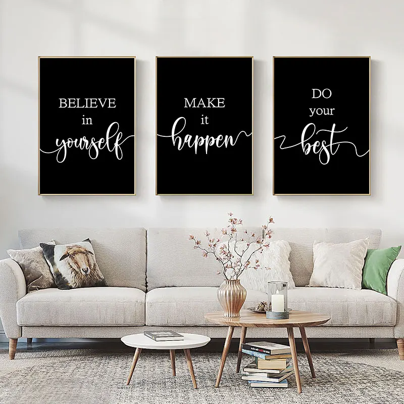 Quote Canvas Wall Art