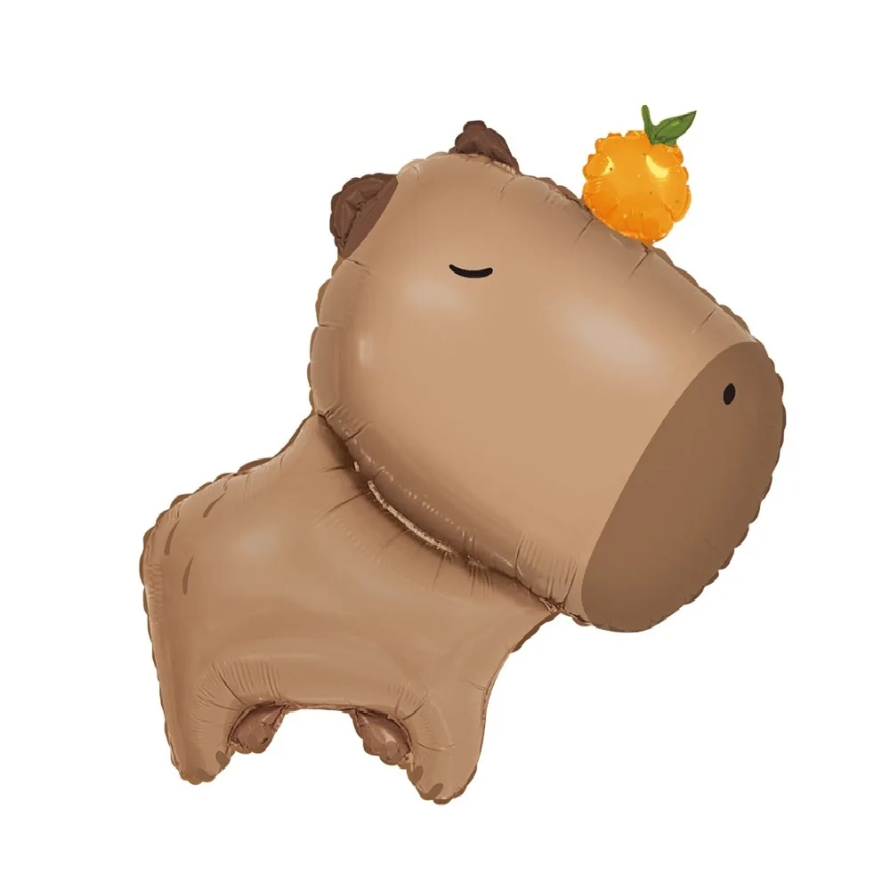 Globo-de-pel-cula-de-aluminio-de-dibujos-animados-Capybara-decoraci-n ...