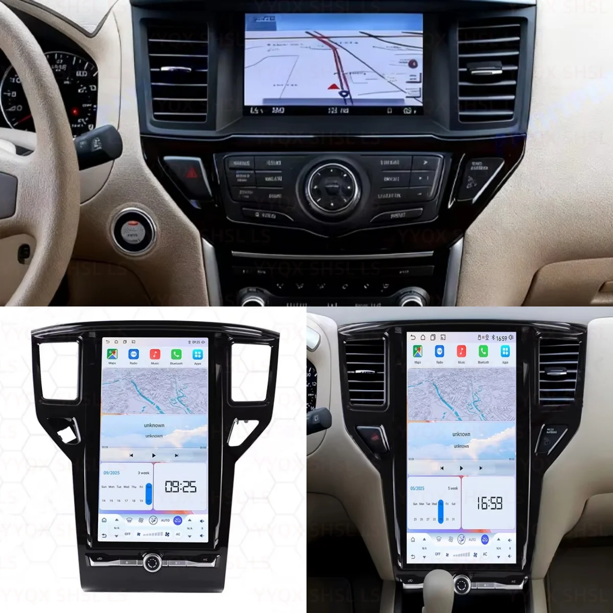 Android For Nissan Pathfinder 2016~2021 GPS Navigation Car Radio ...