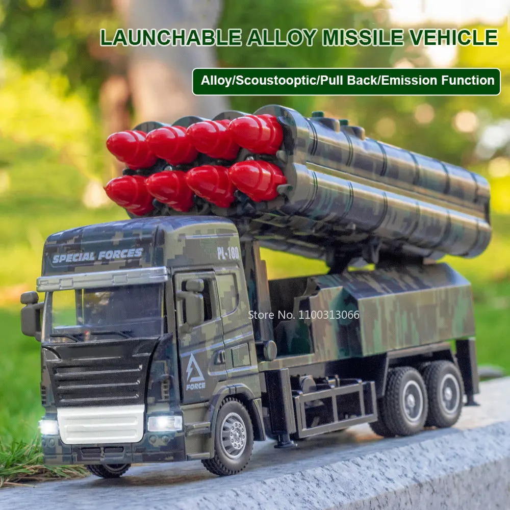 1-32-Simulation-Military-Missile-Rocket-Launcher-Trucks-Diecast-Model-Toy-Vehicle-Sound-And ...