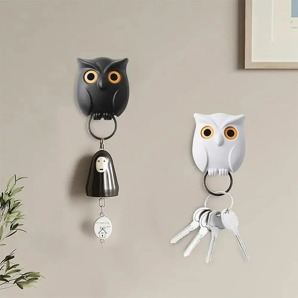 Owl-Key-Holder-Magnetic-Wink-Key-Hooks-Cute-Mini-Owl-Keying-Holder-for ...