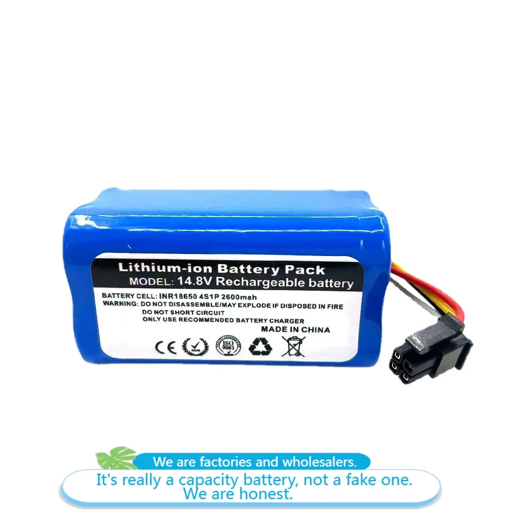 14-4V-3200mAh-Li-Ion-Cylindrical-Rechargeable-Battery-Pack-For-Midea ...