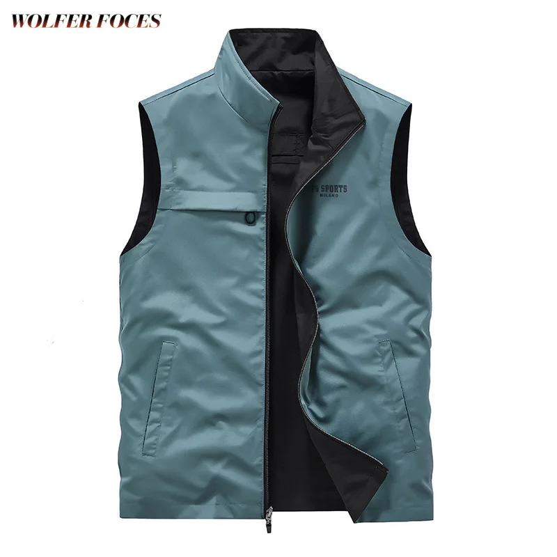 남성 조끼 멋진 조끼 Gilets 유틸리티 베스트 정장, 낚시 지퍼 재킷 민소매 골프 여름 의류 럭셔리 남성 코트| | - AliExpress
