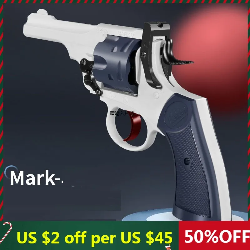 Toy Gun Revolver Pistol Handgun Launcher Foam Darts Blaster Airsoft ...
