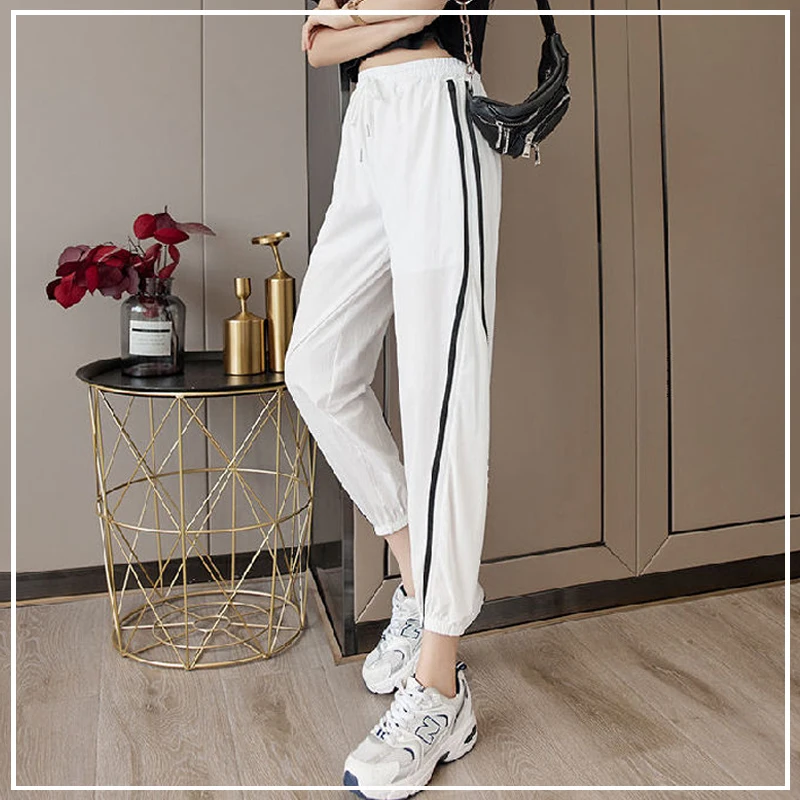 2024-New-Summer-Personalized-Casual-Loose-Oversized-High-Waist-Lace-Up ...