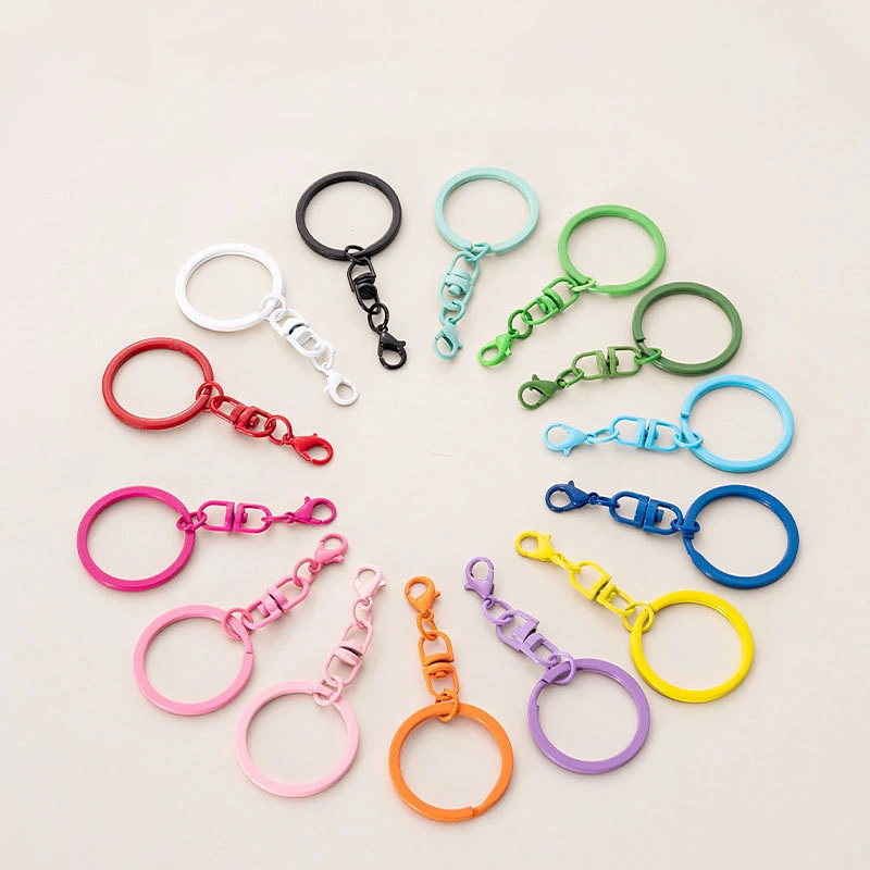 Lobster Clasp Keyring Diy | Lobster Clasps Key Rings | Keychain Clasps ...