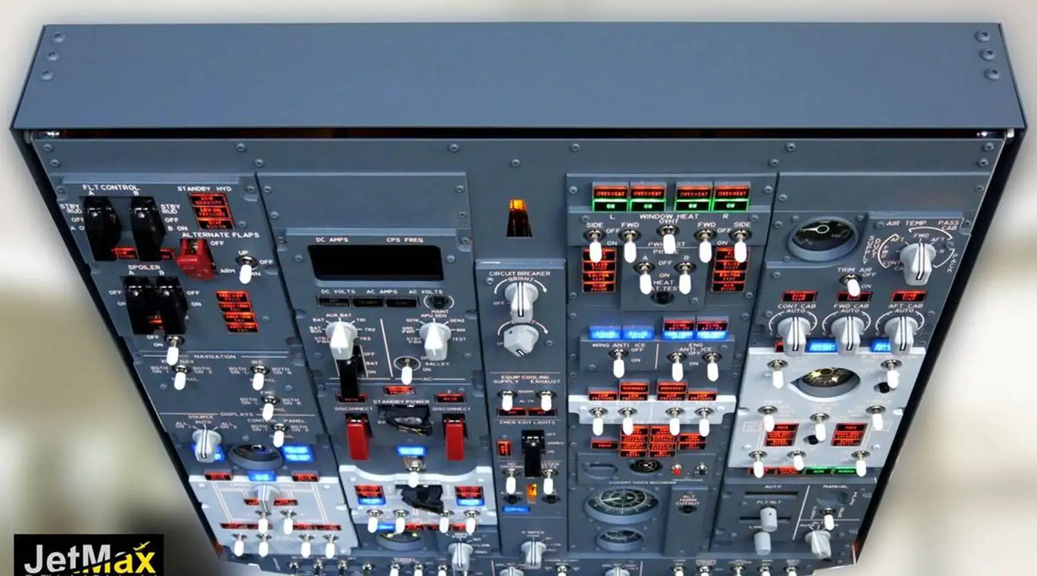 Boeing 737 Top Panel Simulator Roof Flight Simulator, 48% OFF