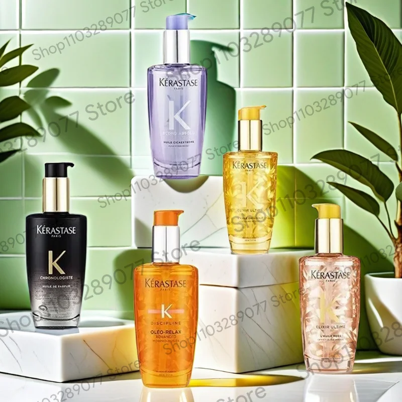 헤어 케어 에센셜 오일 케라스타제 제품 모발 다듬기 고온 손상 완화 50 ml 100ml - 티몬