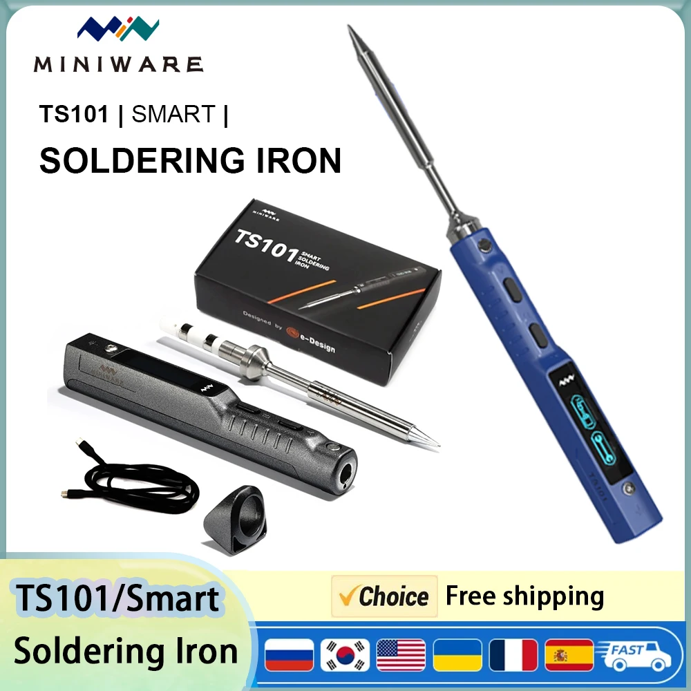 Original-TS101-Soldering-Iron-Portable-Adjustable-Temperature-Digital ...
