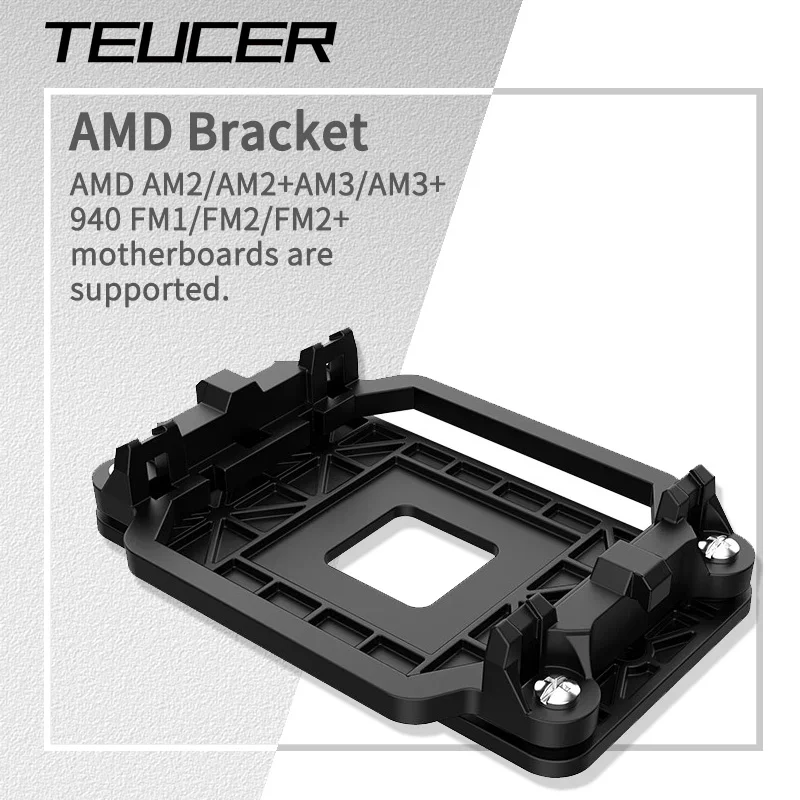 TEUCER-AMD-Motherboard-Cooler-Suporte-CPU-Fan-Cooler-Snap-Base-para-AM2 ...