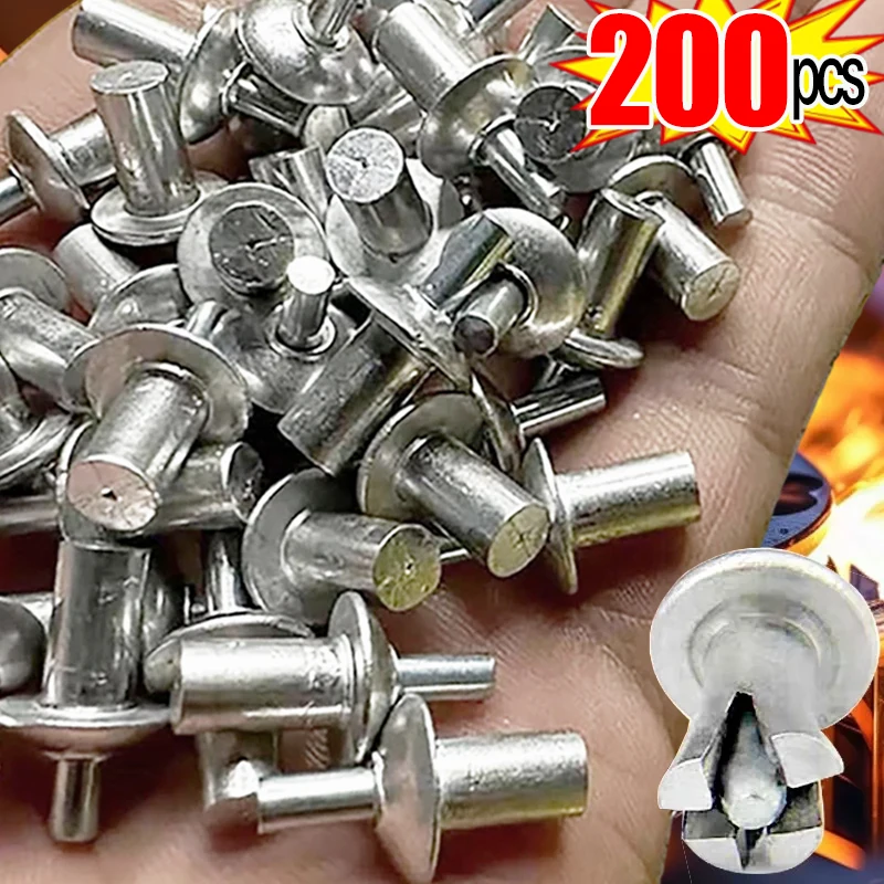 200-10PCS-Aluminum-Core-Expansion-Rivets-Hammer-Alloy-Drive-Expansions ...