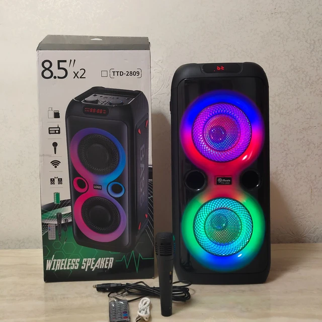 Dj Speaker Box With Lights