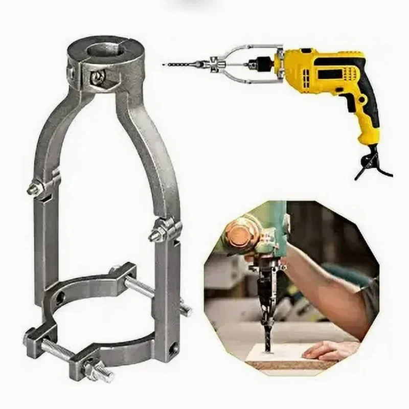 Square-Hole-Drill-Bit-Adapter-Table-Drill-and-Hand-Drill-Mortise ...