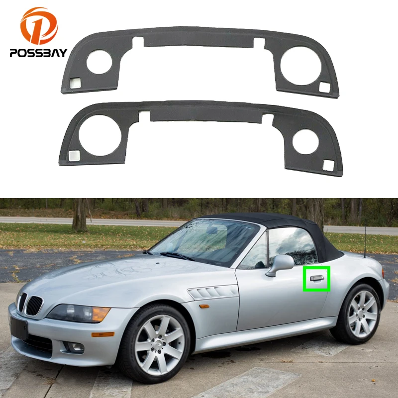 2-Pcs-Car-Outside-Front-Door-Handle-Gasket-Seal-for-BMW-3-5-7-Series ...