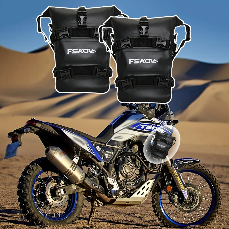 Tenere700 Frame Crash Bars Waterproof Bag Repair Tool Placement Bag For ...