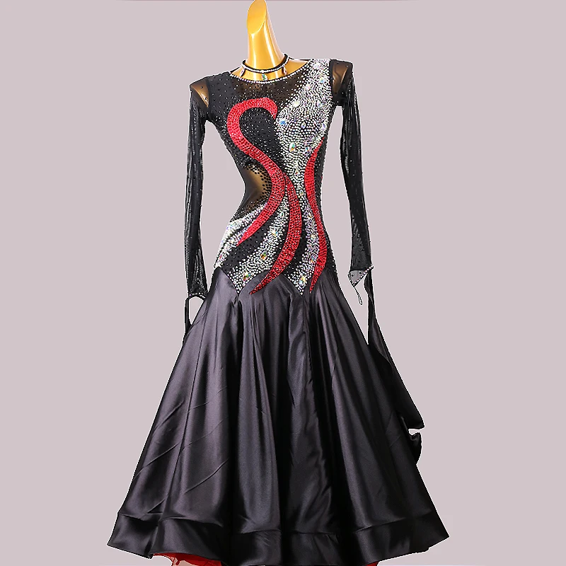 New-Ballroom-Dance-Dress-Costume-Modern-Competition-Waltz-Tango ...