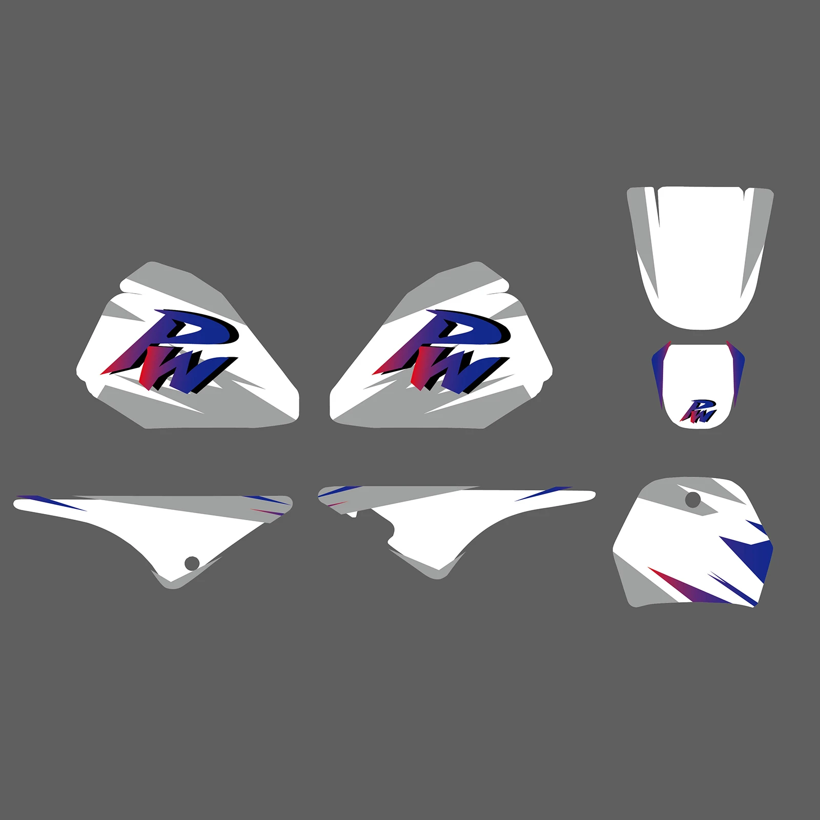 Motorcycle For Yamaha PW80 PW 80 All Years Personality New Style TEAM ...