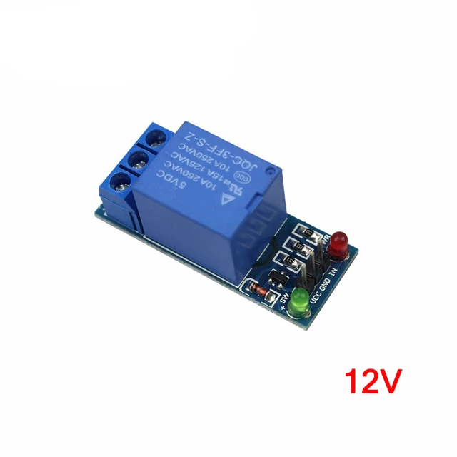 5V 12V 1 2 4 6 8 Channel Relay Module With Optocoupler Relay Output 1 2 ...